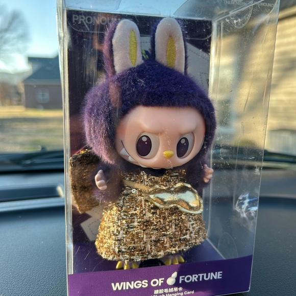 POP MART | Other | Purple And Gold Wings Of Fortune Pop Mart Labubu ...